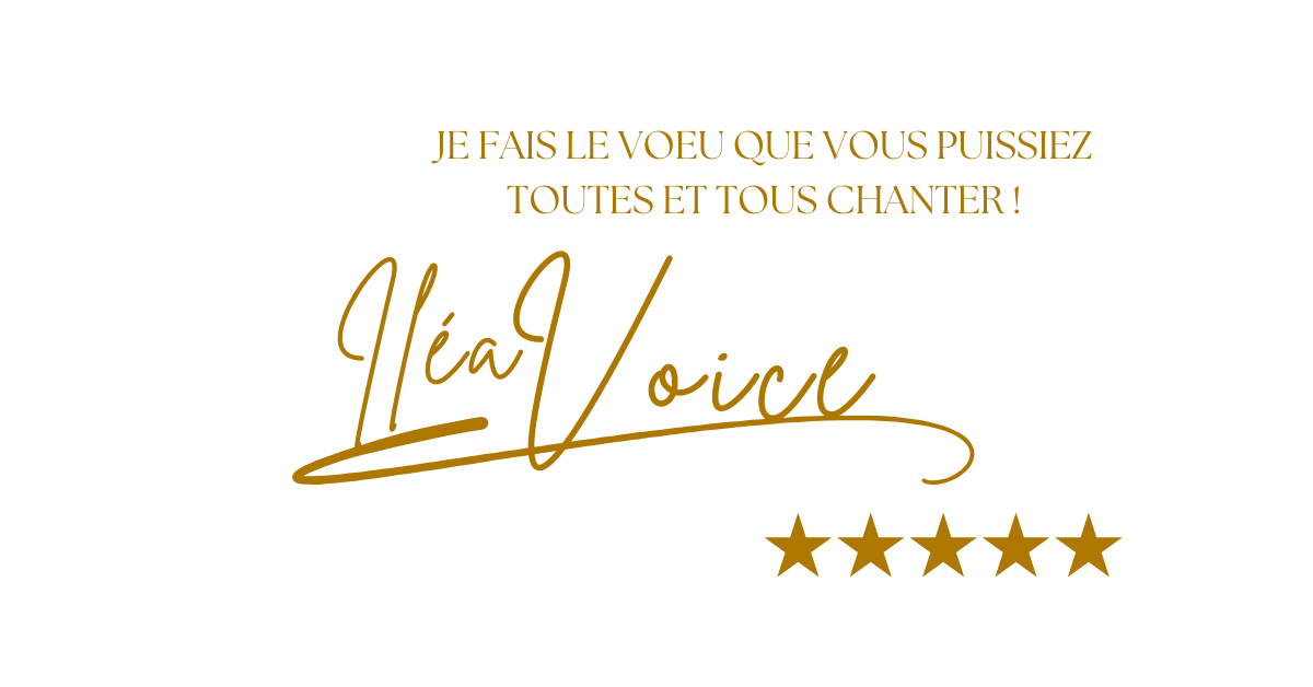 Bienvenue dans mes séances vocales ! - ILÉA VOICE